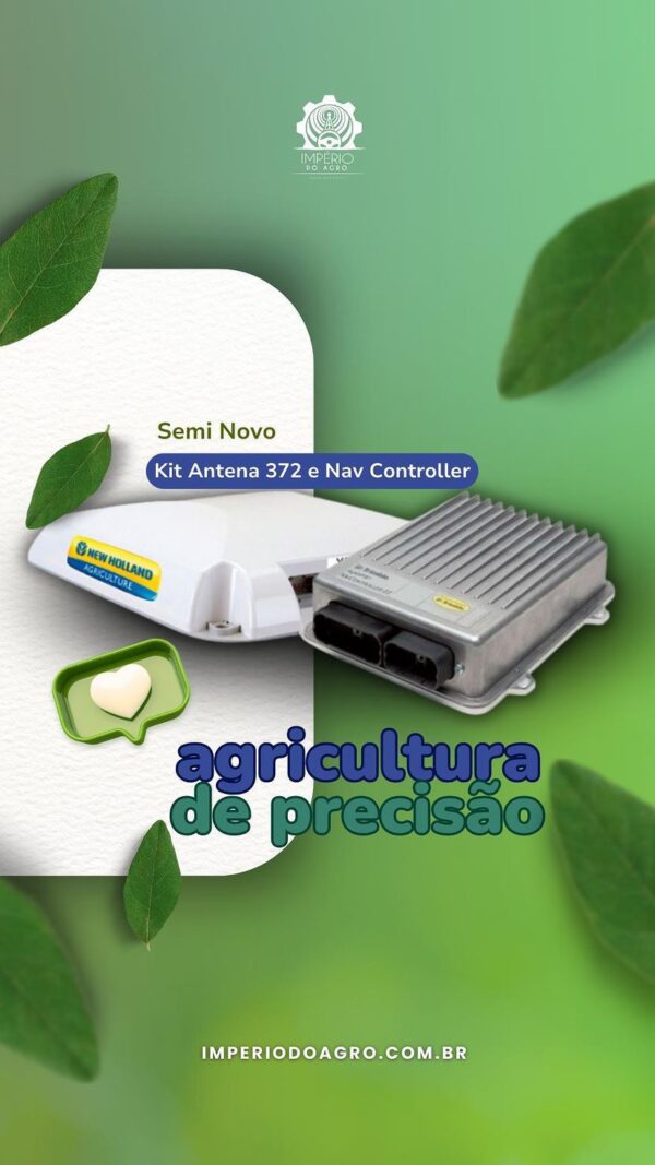 Kit Antena 372 e Nav Controller III [ SEMI NOVO] – Império do Agro